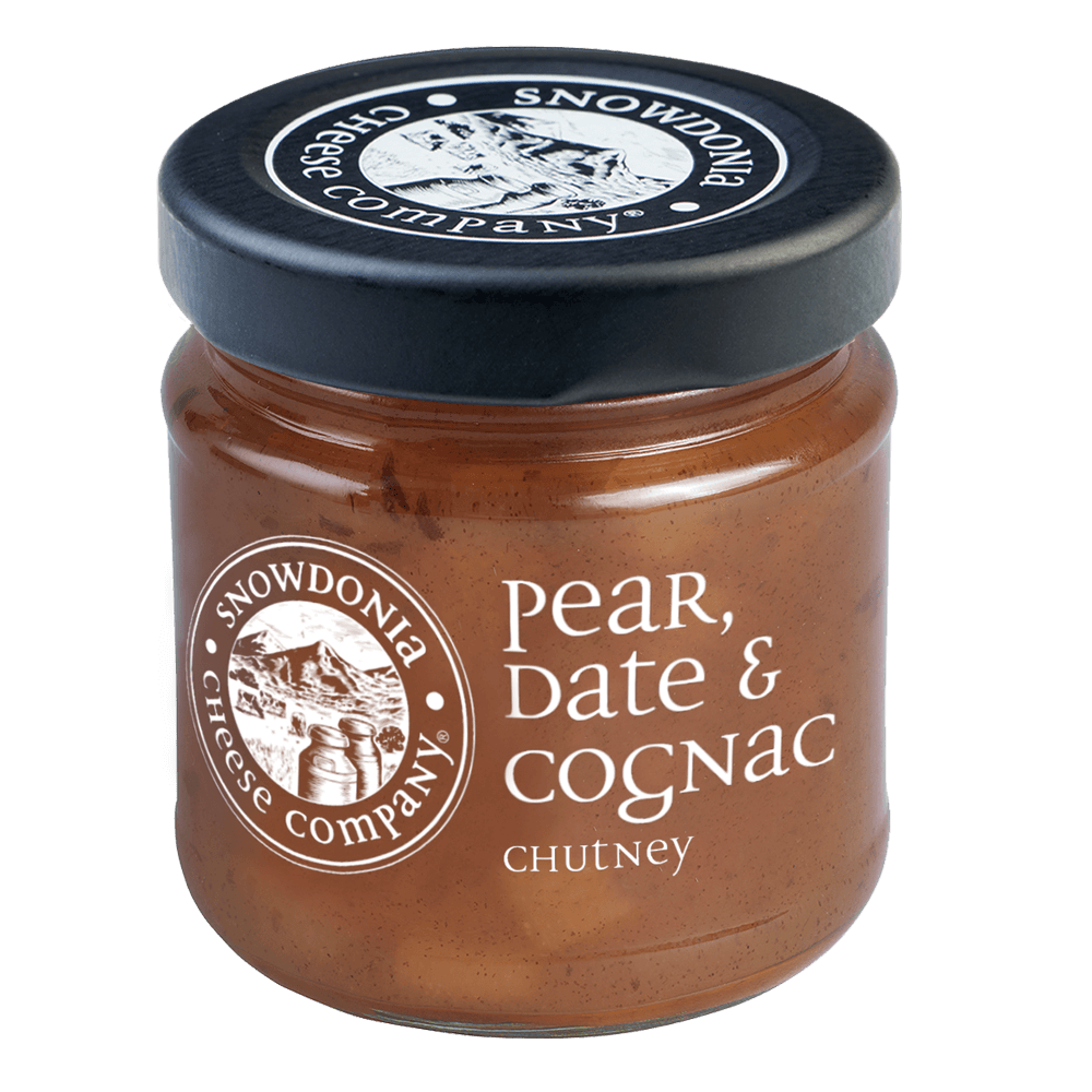 Snowdonia Pear, Date & Cognac Chutney 114g – The Cork and Truckle